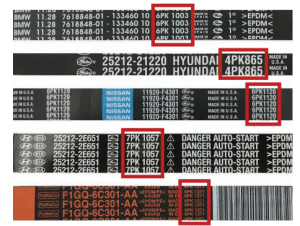 Richtiger Riemen? PK-NUMMER Infos - BimmerGuide